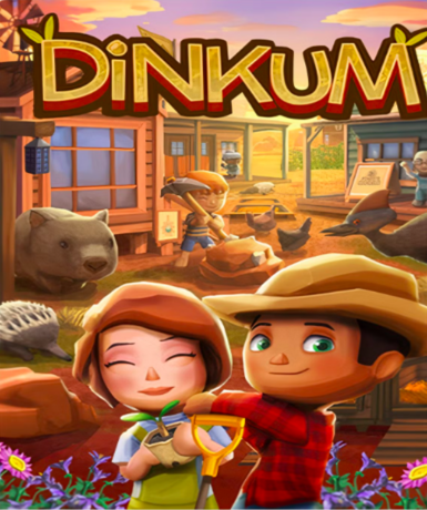 Dinkum game cover available on Steam platform, featuring vibrant ...